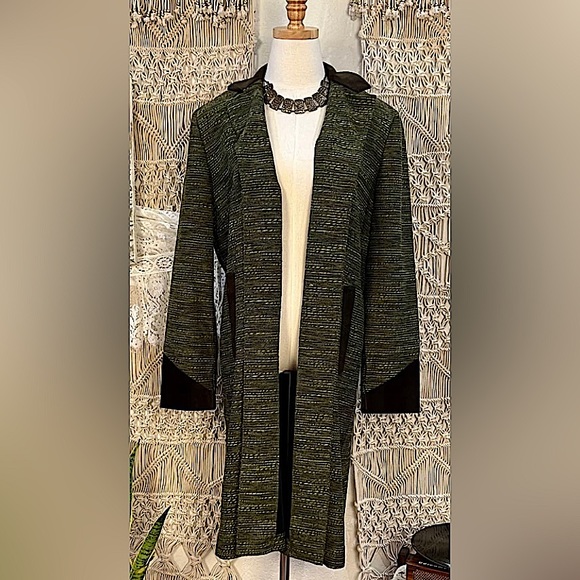 Danny & Nicole | Jackets & Coats | Danny And Nichole Mixed Green Jacket ...
